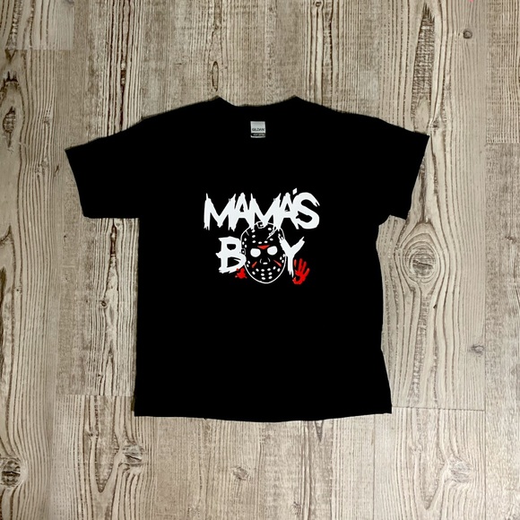 Shirts & Tops | Mamas Boy Jason Tshirt Friday The 13th | Poshmark